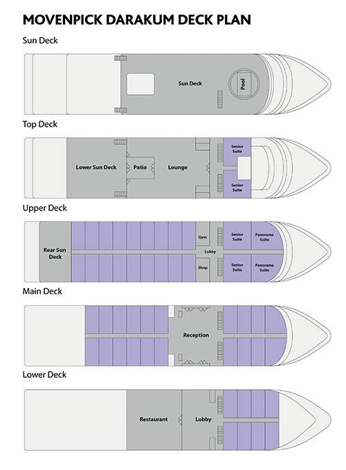 MS Mövenpick Darakum | Riviera Travel