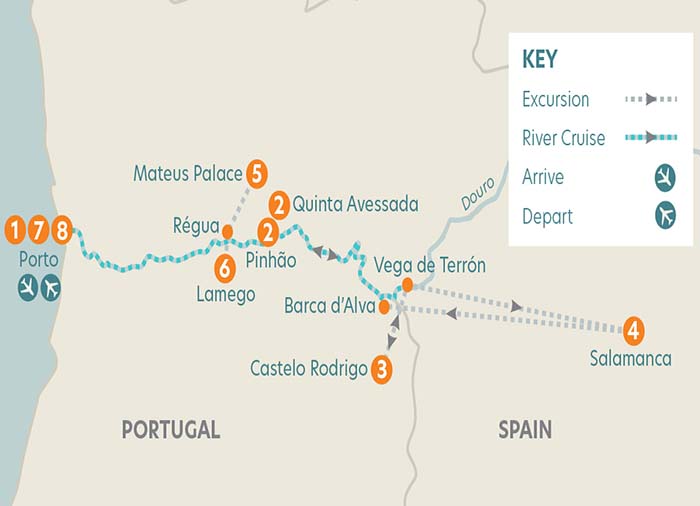 Gastronomy of the Douro – from Portugal to Spain | Riviera Travel ...